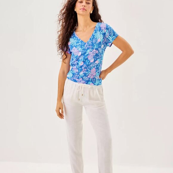 Lilly Pulitzer | Tops | Citrus Crush Meredith Tee By Lilly Pulitzer ...